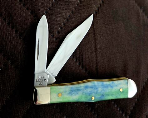 Case Xx Peacock Appaloosa Bone Handle Swell Center Jack Rileys Tools