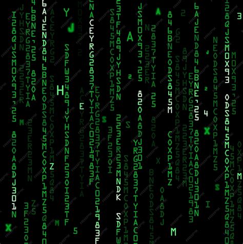 Premium Vector Technology Binary Code Background