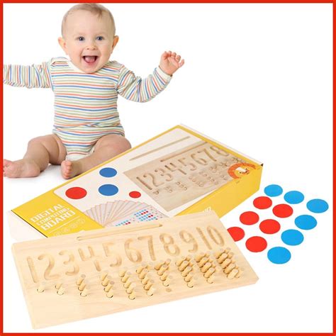 Counting Pegs Interesting Math Pegboard Pre School Learning Toys Peg