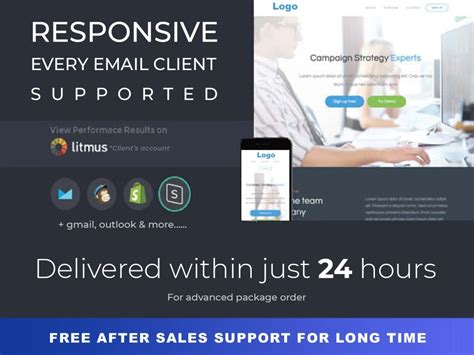Responsive Clickable Editable Email Template Upwork