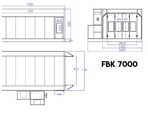 תנור צבע לרכב - FBK - זאהי נח'לה ובניו בע"מ