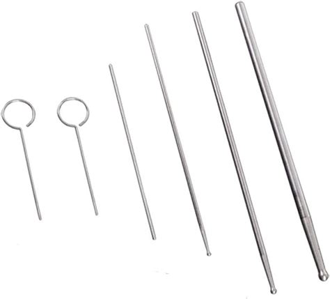 Omem 5 Pack Reptiles Snake Sex Probe Portable Probe Kit