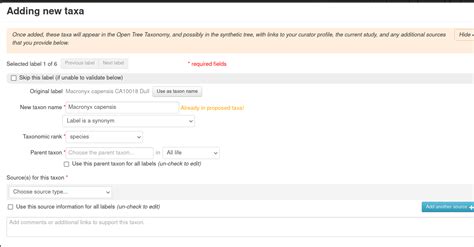 De Synonomize A Taxon Issue OpenTreeOfLife Reference Taxonomy GitHub