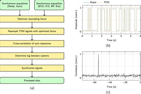 A A Flowchart Showing The Signal Acquisition And Synchronisation