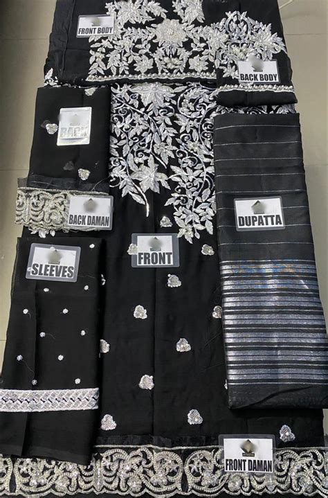 Imrozia Chiffon Wedding Suit 2020 Master Replica Pakistan