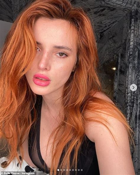 Bella Thorne Puts On A Very Racy Display As She Flaunts Her Cleavage In