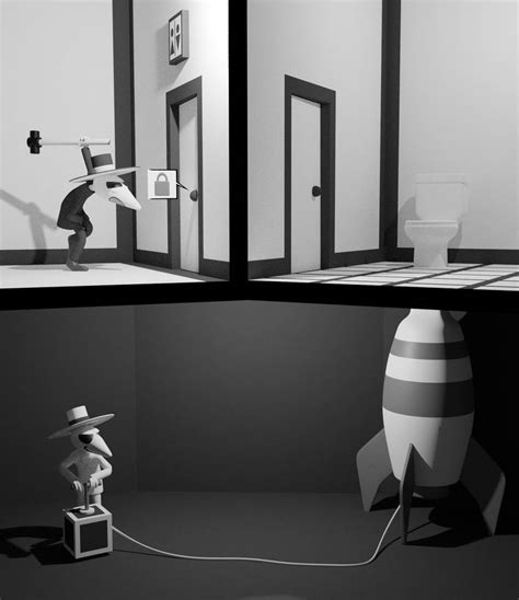 Spy Vs Spy Peedesp By Bombality Kink On Deviantart