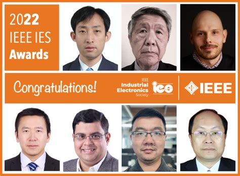 IEEE IES Award Laureates Announced IEEE Industrial Electronic Technology News ITeN
