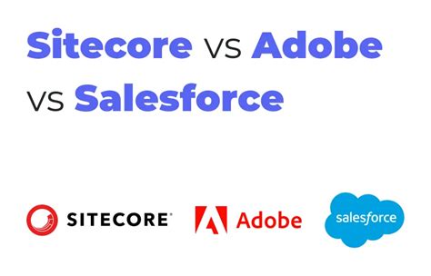 Sitecore Vs Adobe Vs Salesforce Addact Technologies