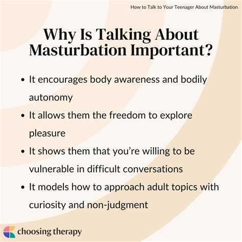 11 Tips For Talking With Your Teen About Masturbation