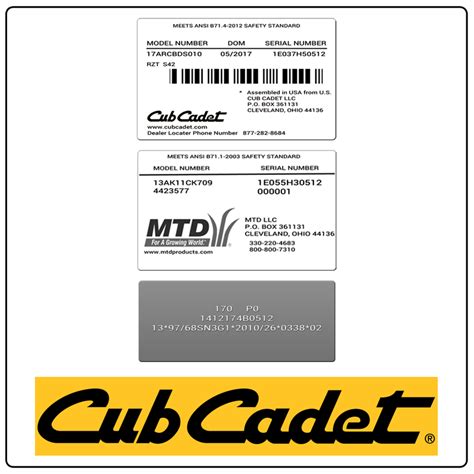 Cub Cadet Parts By Equipment Partstree