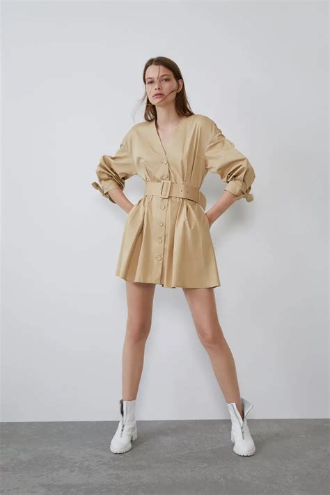 Fotos 15 Vestidos Con Cinturón De Zara Que Sientan Mejor Que Cualquier