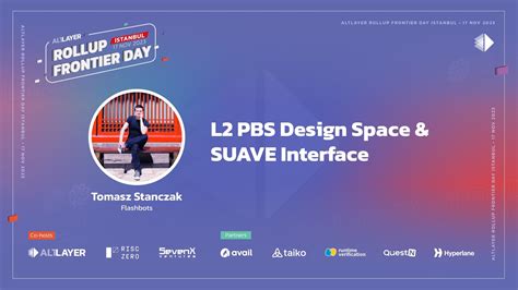 L2 Pbs Design Space And Suave Interface By Tomasz Stanczak Flashbots