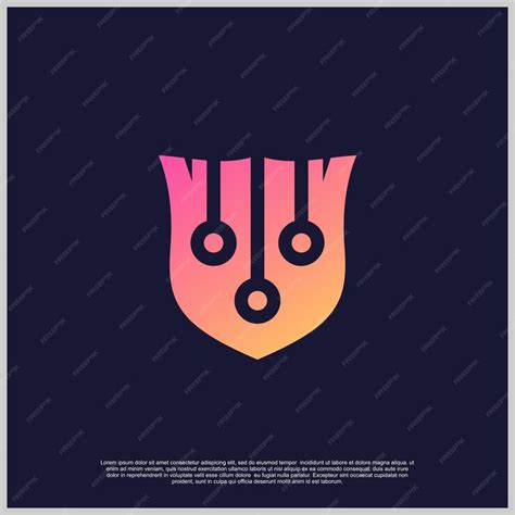 Premium Vector Shiled Logo Design With Unique Concept Premium Vector