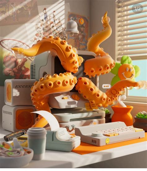 Pin De Anaïs En 3d Ilustración 3d Animacion 3d Arte 3d