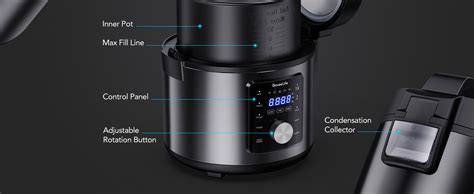Goveelife Smart Rice Cooker 6 In 1 Multi Cooker Slow