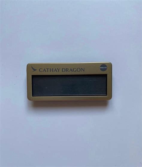 Cathay Dragon 香港國泰港龍航空 Cathay Pacific國泰航空 名牌 興趣及遊戲 收藏品及紀念品 古董收藏