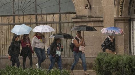 Clima En Cdmx Hoy 7 De Octubre Conagua En Alerta Por Fuertes Lluvias