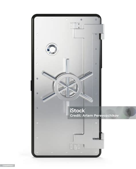 금고의 형태로 전화 모바일 뱅크 3d 일러스트레이션 0명에 대한 스톡 사진 및 기타 이미지 0명 개념 개념과 주제 Istock
