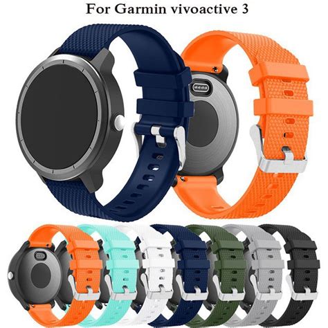 For Garmin Vivoactive 3 Forerunner 245 245M 645 645M Watch Band