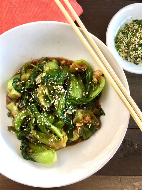 Garlic Ginger Baby Bok Choy