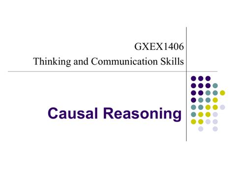 Gxex1406 9 Causal Reasoning
