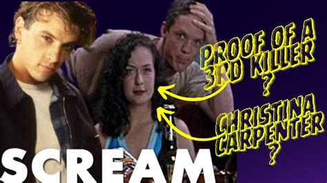 Scream Theories Is This Christina Carpenter Scream1996 Scream2022