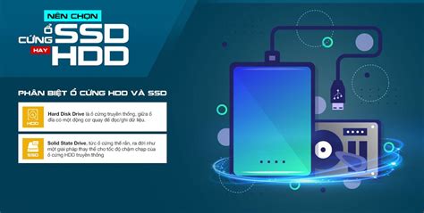 Phân biệt ổ cứng HDD và SSD Nên sử dụng loại nào Phan Thành Computer
