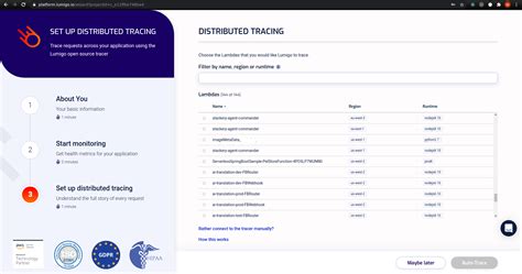 serverless end to end tracing troubleshooting and performance monitoring