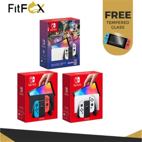 Local Set Nintendo Switch Oled Console Free Tempered Glass Screen