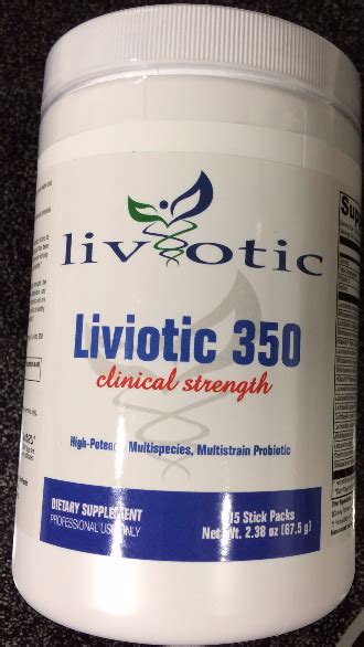 Liviotic 350 Clinical Strength High Potency Multispecies Multistrain
