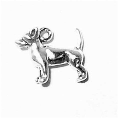 Sterling Silver 30 1mm Box Chain 3d Small Standing Chihuahua Dog Breed
