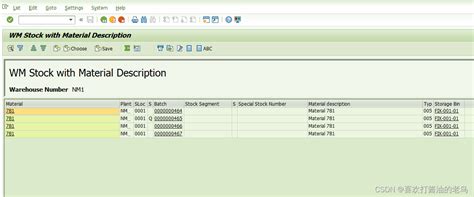 Sap Wm初阶storage Type上的sum Indicator参数修改sap Wm Su Csdn博客