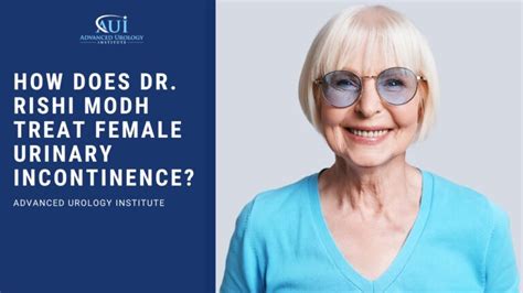 Stress Urinary Incontinence Advanced Urology Institute