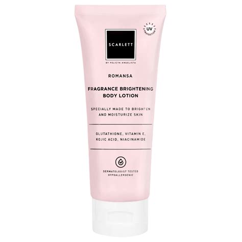Scarlett Whitening Scarlett Body Lotion Tube Romansa Review Soco By