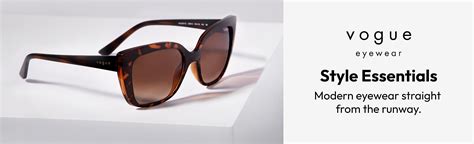 Vogue Eyewear Vo5654 Cat Eye Brown Frame Glasses For Women