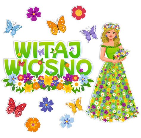 Dekoracja Wiosenna Pani Wiosna Rozmiar XXL 5903919542089 Cena