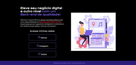 Projeto Desafio Mão na Massa HTML e CSS cabeçalho footer e