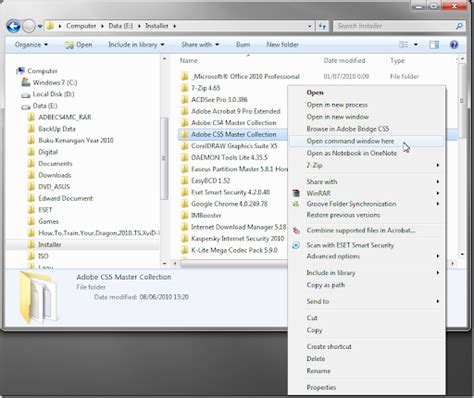 How To Add Open Command Window Here” Context Menu Option Edward