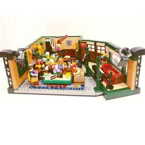 Friends Building Blocks Moc Central Perk Cafe Toy