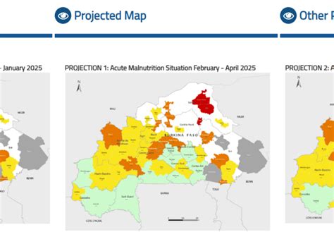 Burkina Faso Ipc Acute Malnutrition Situation [aug 2024 Jan 2025] With Projections Through