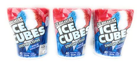 Buy Generic Ice Breakers Ice Cubes Sugar Free Gum Limited Edition Snow