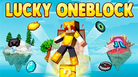 Lucky Oneblock By Cynosia Minecraft Marketplace Map Minecraft