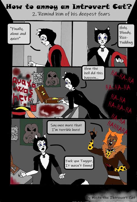 How To Annoy An Introvert Cat 2 By Mistotheintrovertcat On Deviantart