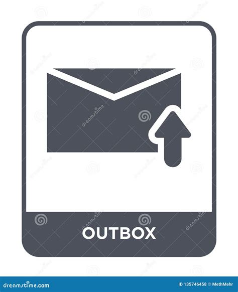 Outbox Icon Trendy And Modern Outbox Symbol For Logo Web App Ui