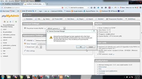 Cara Mudah Instalasi Wordpress Di Localhost Youtube