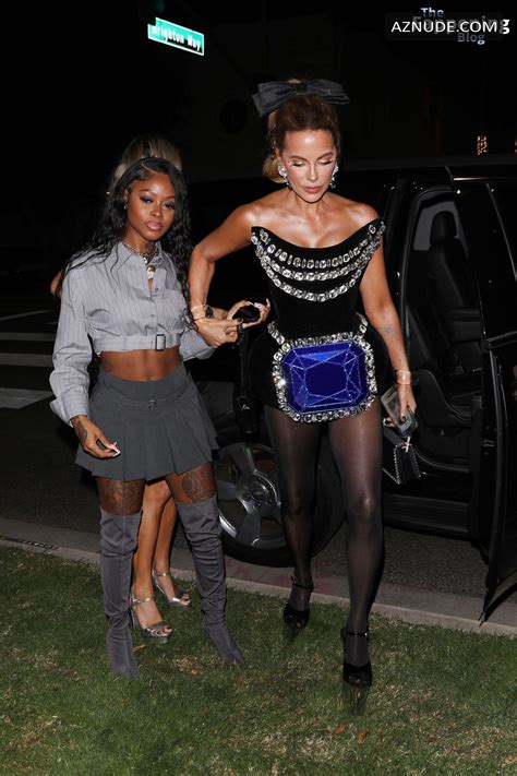 Kate Beckinsale Sizzles In Sexy Dress At Leonardo Dicaprios 49th