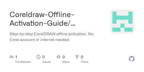 Github Coreldraw Offline Activation Guide Coreldraw Offline