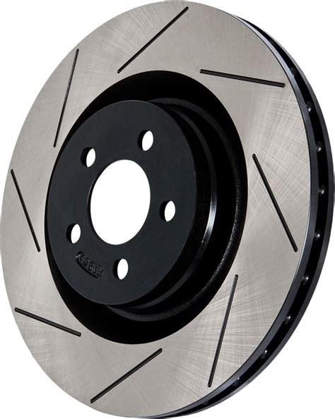Rear Right Slotted Brake Rotor Stoptech 12661074sr
