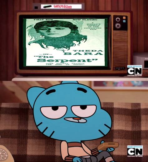 Gumball Watterson Watching The Serpent By Perro2017 On Deviantart